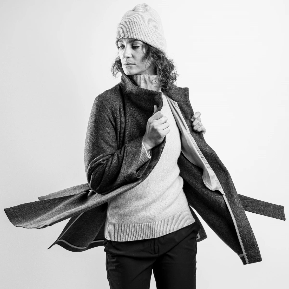 Women's wool coat from Switzerland | Munagnard